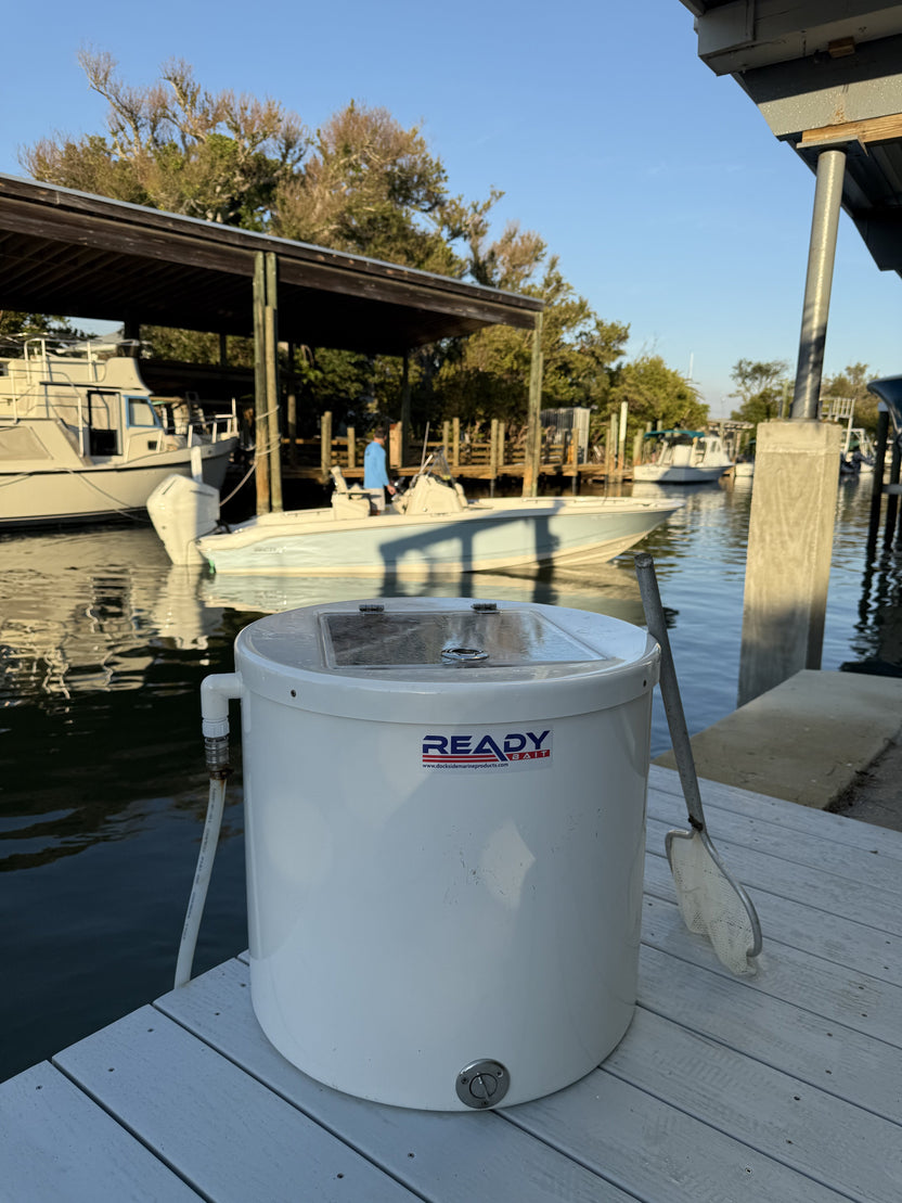 Ready Bait Dock Livewell (Equipped With Best-In-Class Pump and Drain S ...