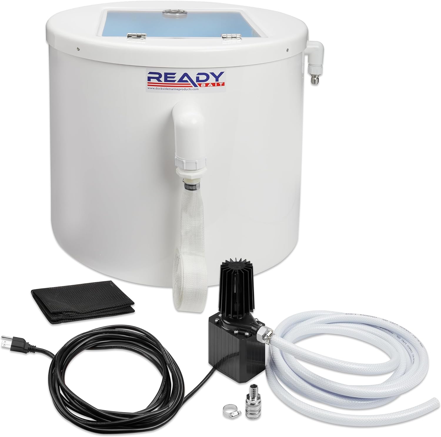 Ready Bait Dock Livewell (Equipped With Best-In-Class Pump and Drain S ...